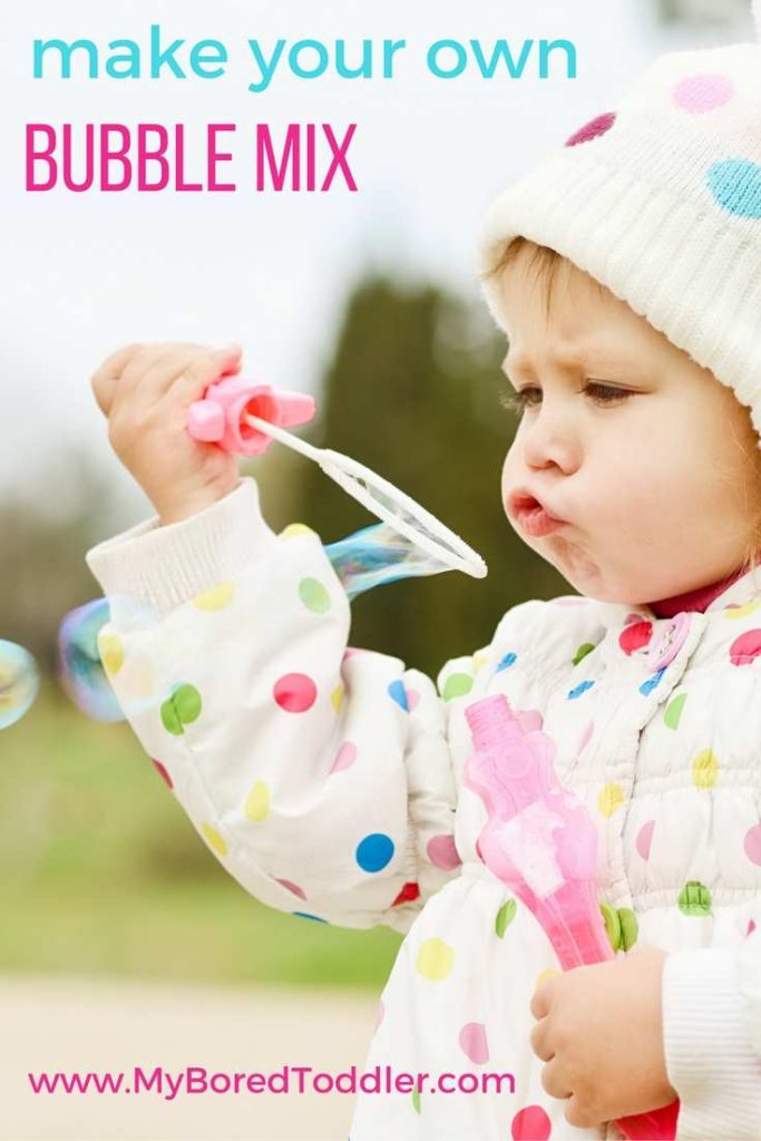 Bubble Mix Recipe - My Bored Toddler