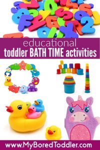 Toddler Activities for Bath Time - My Bored Toddler