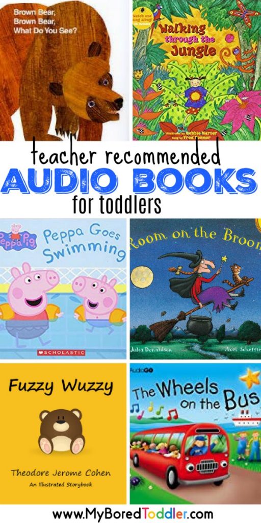 Best books for toddlers - Audio Books - My Bored Toddler