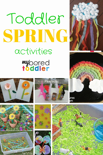spring activities for toddlers - My Bored Toddler