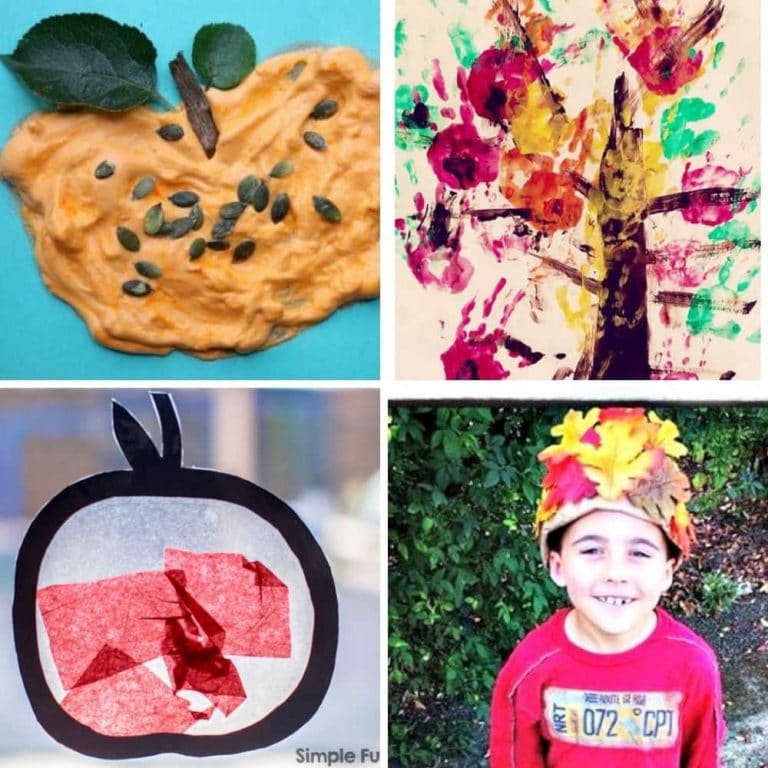 Fall Crafts for Toddlers - fun autumn and fall themed crafts and ...