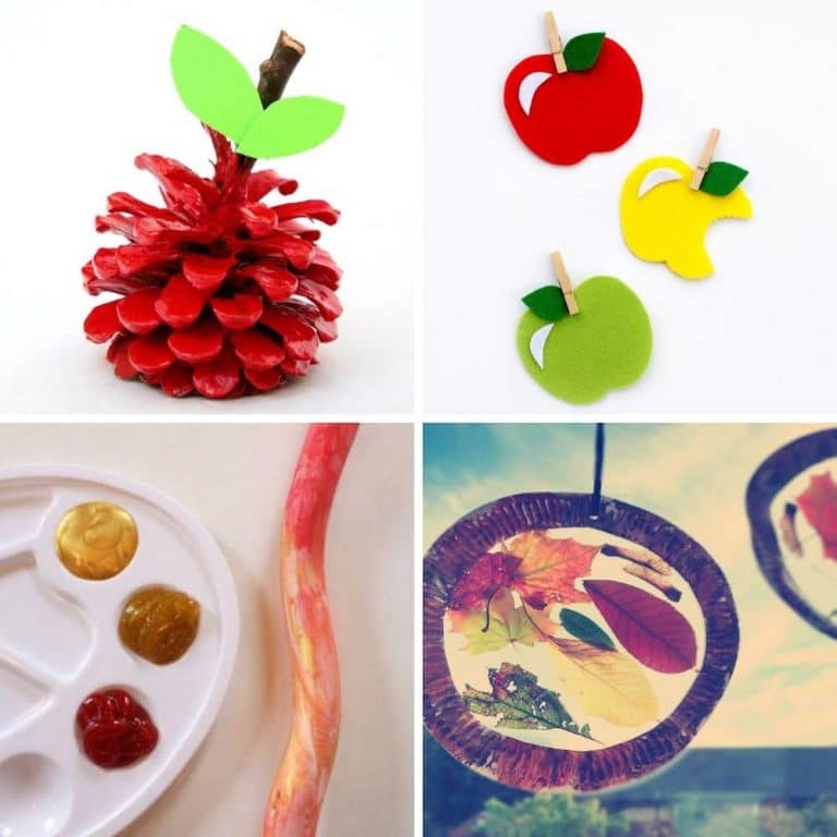 Fall Crafts for Toddlers - fun autumn and fall themed crafts and ...
