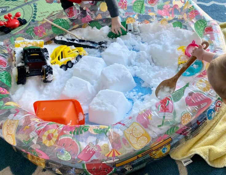 Real Snow Activities for Toddlers - My Bored Toddler