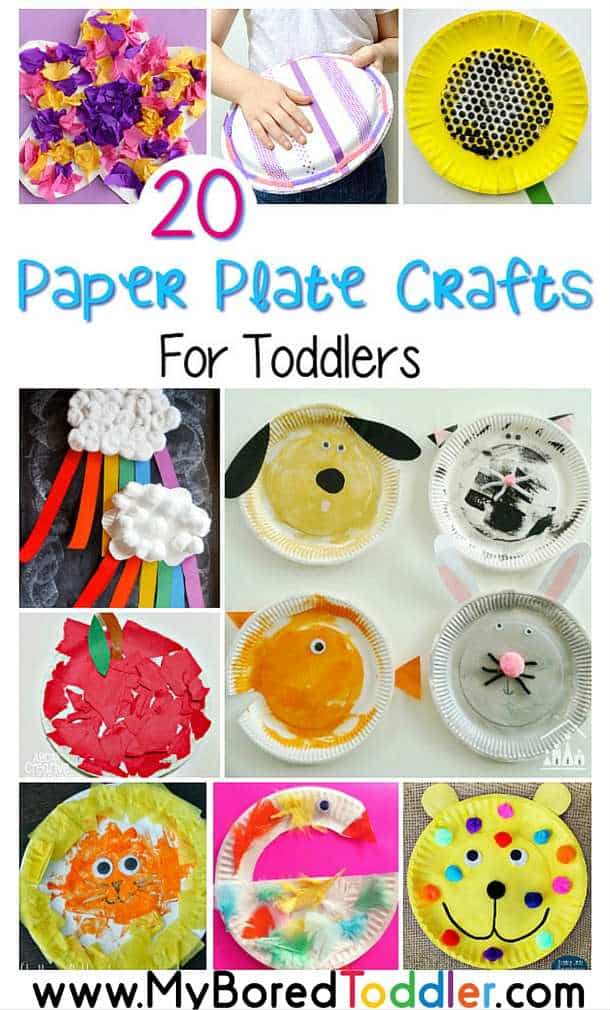 Paper Plate Crafts For Toddlers My Bored Toddler
