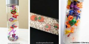 Sensory Bottles for Toddlers - easy to make! - My Bored Toddler