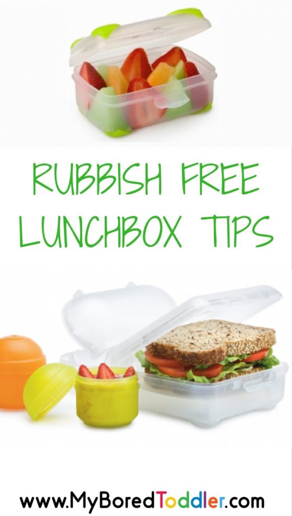 Tips for a rubbish free lunch box - My Bored Toddler
