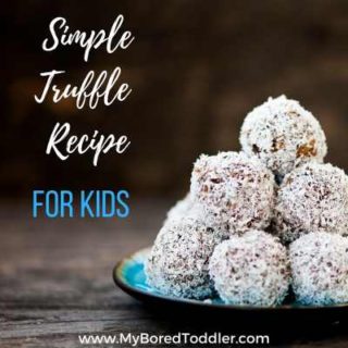 Simple Tuffle Recipe for Kids to Make - My Bored Toddler