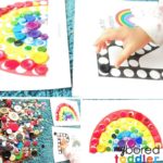 Free Printable Do-a-Dot Rainbow Activity - My Bored Toddler