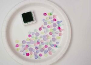 fingerprinting painting gumball machine craft activity for toddlers ...