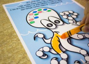 Octopus Do-a-Dot Fine Motor Activity - My Bored Toddler