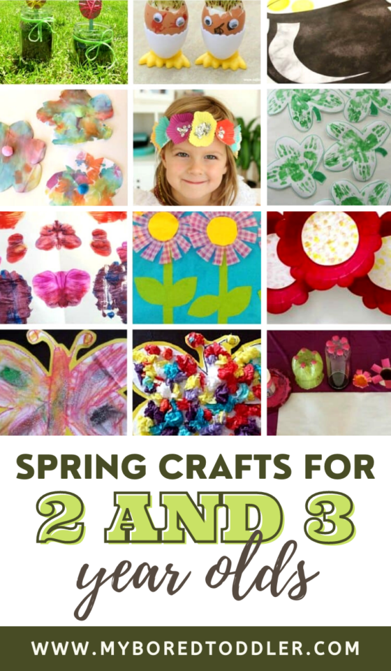 Spring Crafts for 2 and 3 year olds (Pinterest 2) - My Bored Toddler