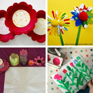 Spring Crafts for 2 and 3 year olds - My Bored Toddler