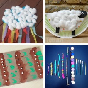 Spring Crafts for 2 and 3 year olds - My Bored Toddler