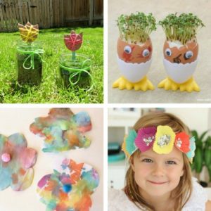 Spring Crafts for 2 and 3 year olds - My Bored Toddler