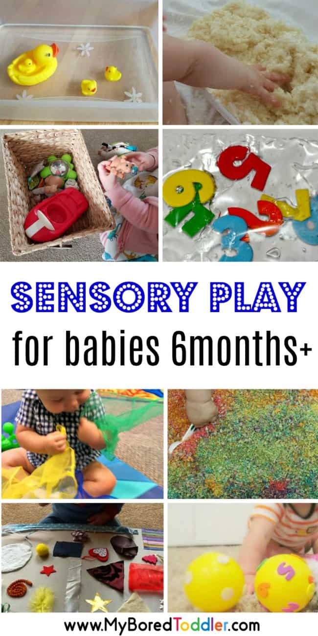 12 Easy Sensory Play Ideas For Babies My Bored Toddler