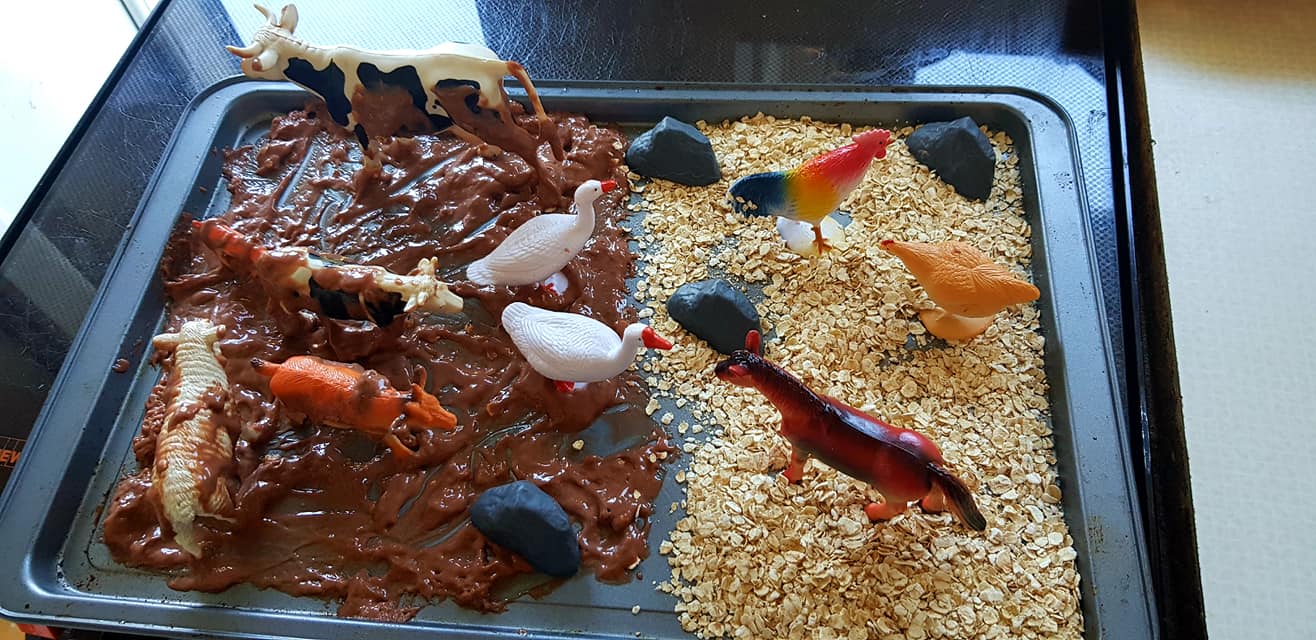 Jodie C - muddy farm animals - My Bored Toddler