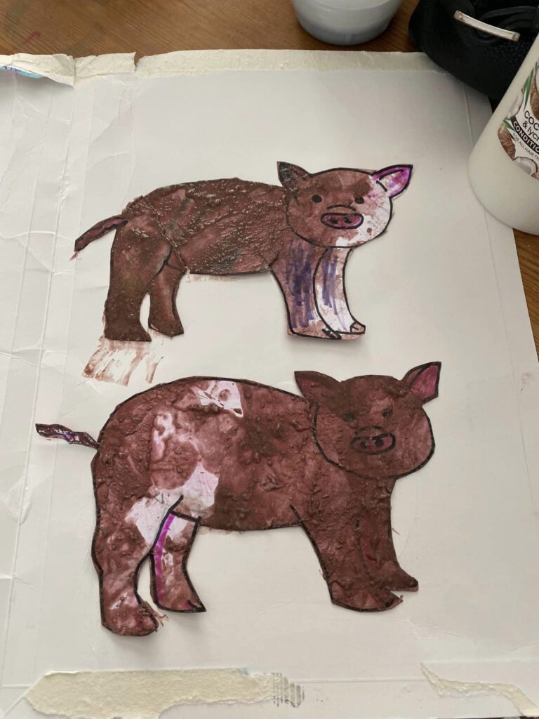 Muddy pigs - shared by Rebecca5 - My Bored Toddler
