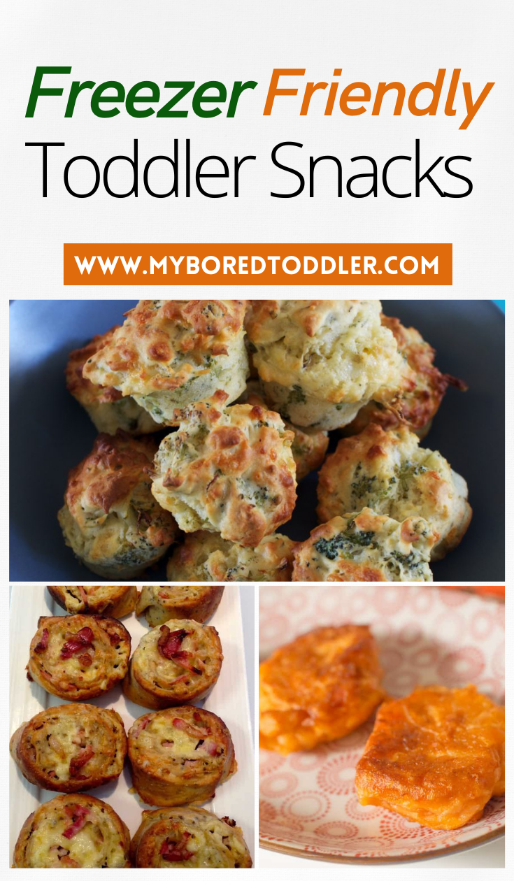 Freezer Friendly Toddler Snacks - My Bored Toddler