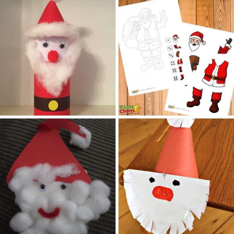 Santa Crafts and Activities for Toddlers - My Bored Toddler