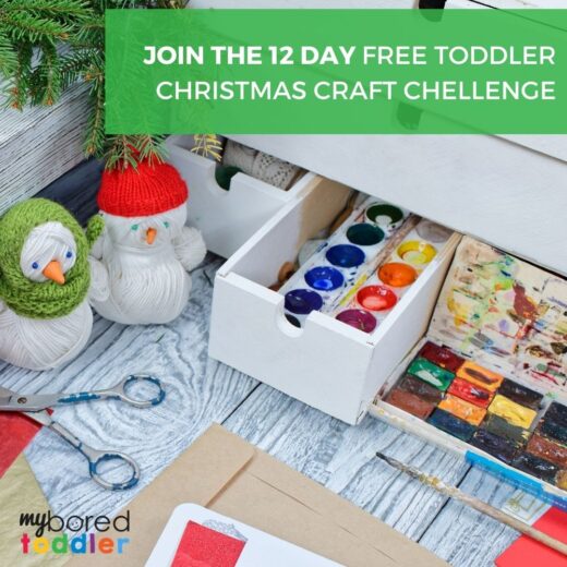 Toddler Christmas Craft Challenge - What You Need - My Bored Toddler