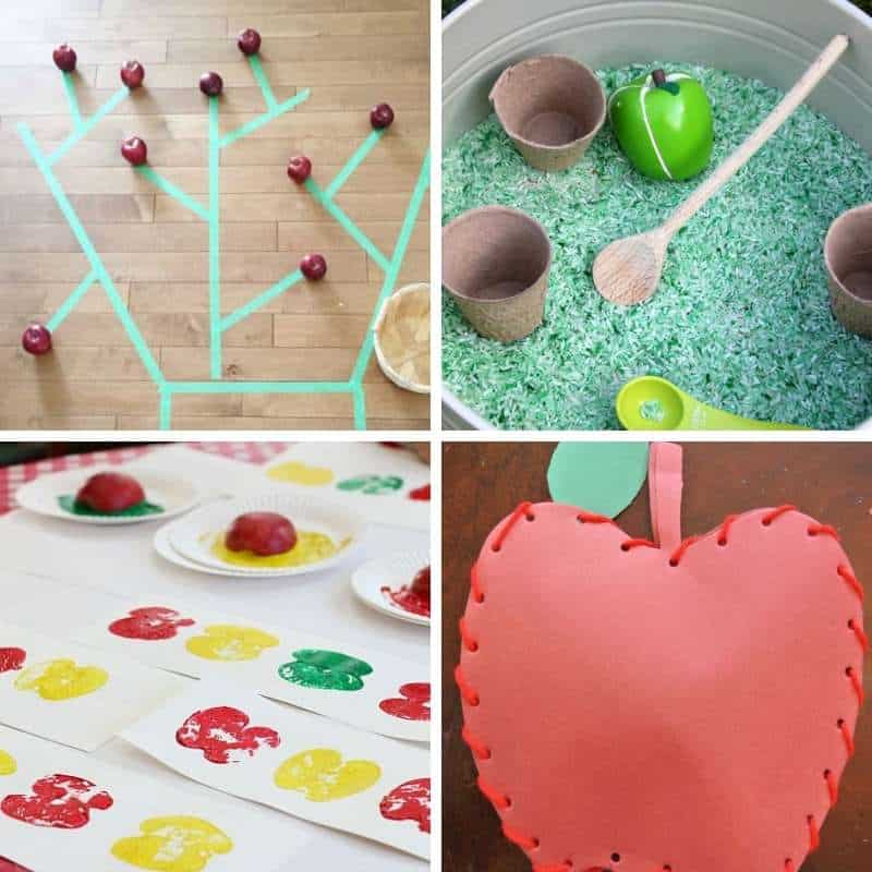 Apple Activities for Toddlers - My Bored Toddler Perfect for Fall! Apple Activities for Toddlers - My Bored Toddler Perfect for Fall!