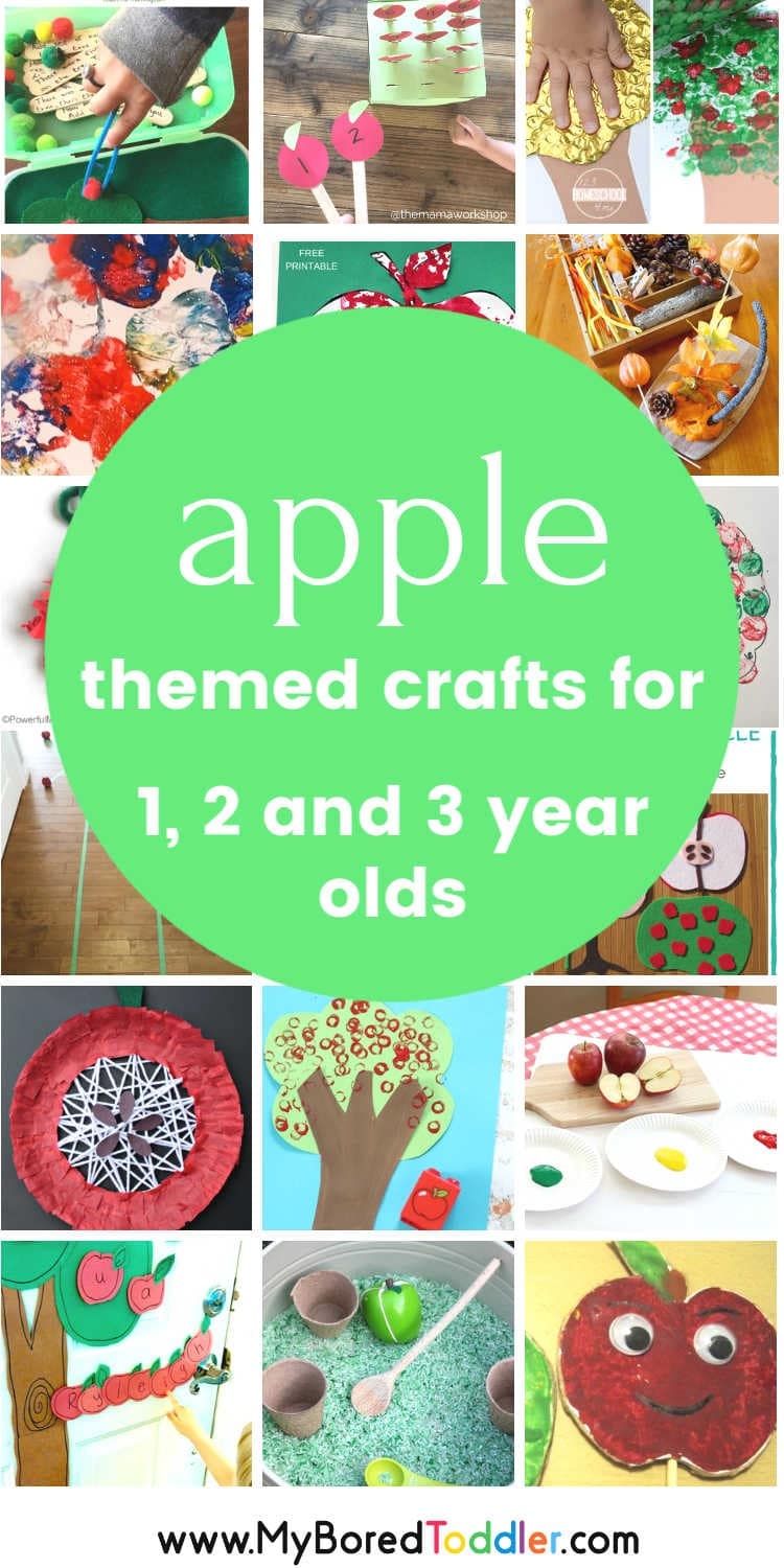 Apple Activities for Toddlers - My Bored Toddler
