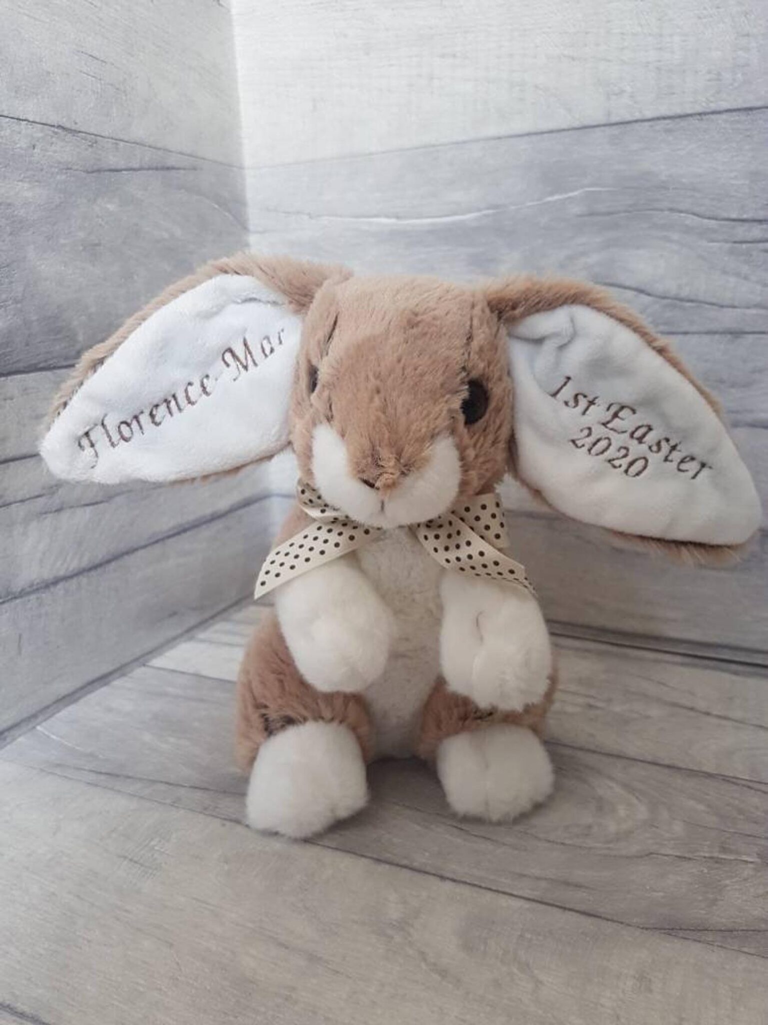 personalized easter bunny etsy - My Bored Toddler