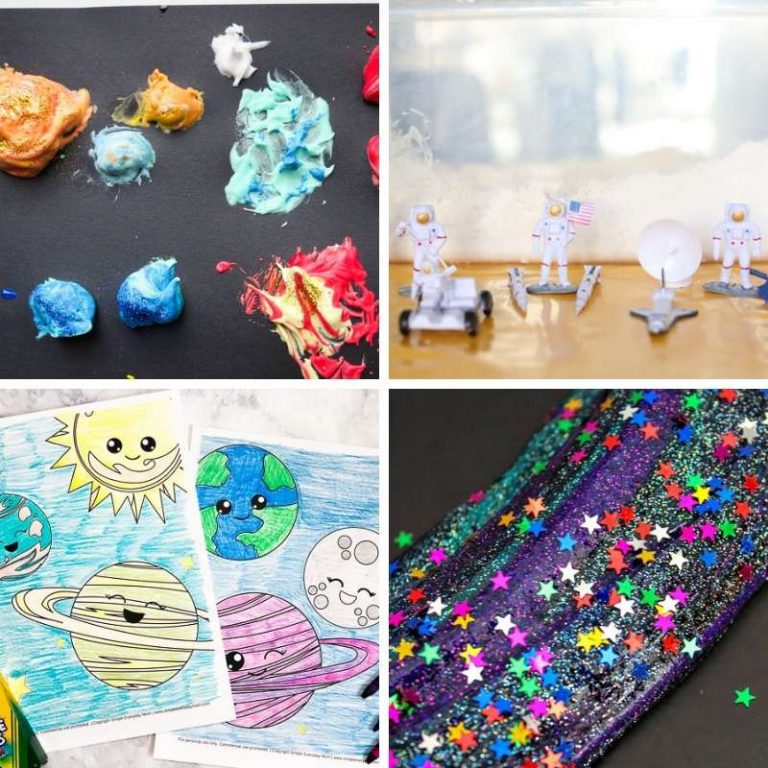 Space Activities and Crafts for Toddlers - My Bored Toddler
