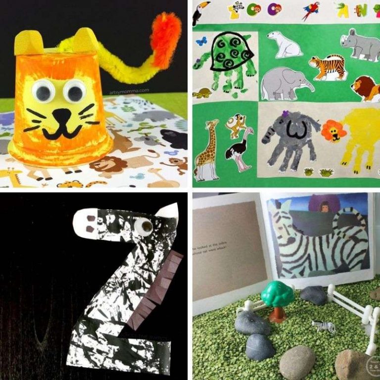 Zoo Animal Crafts and Activities for Toddlers - My Bored Toddler