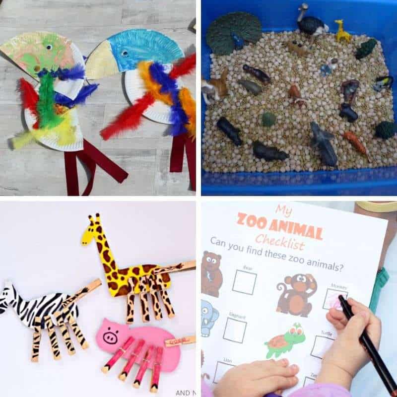 Zoo Animal Activities My Bored Toddler