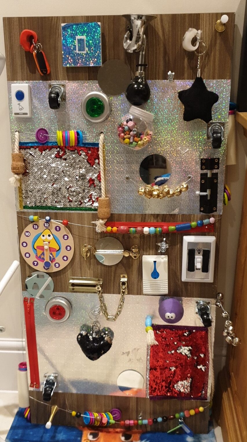 DIY Toddler Busy Board Ideas - My Bored Toddler Toddler Fun!