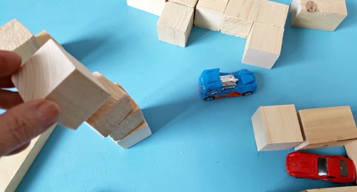 Easy Block Play Activity for Toddlers - My Bored Toddler