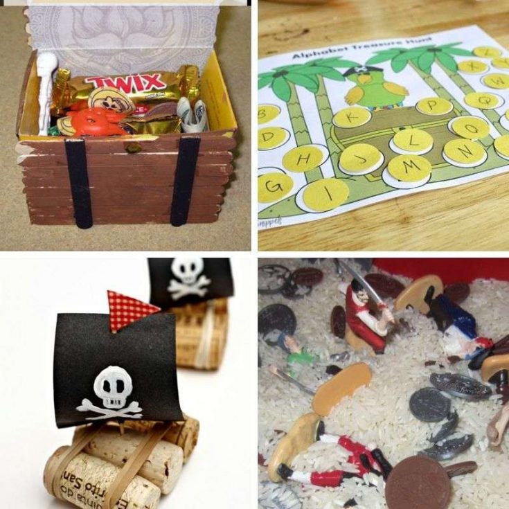 Pirate Activities and Crafts for Toddlers - My Bored Toddler