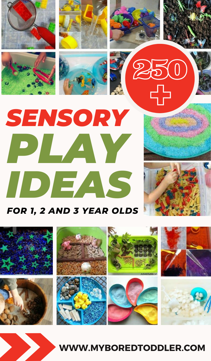 Sensory Play Ideas for Toddlers - My Bored Toddler
