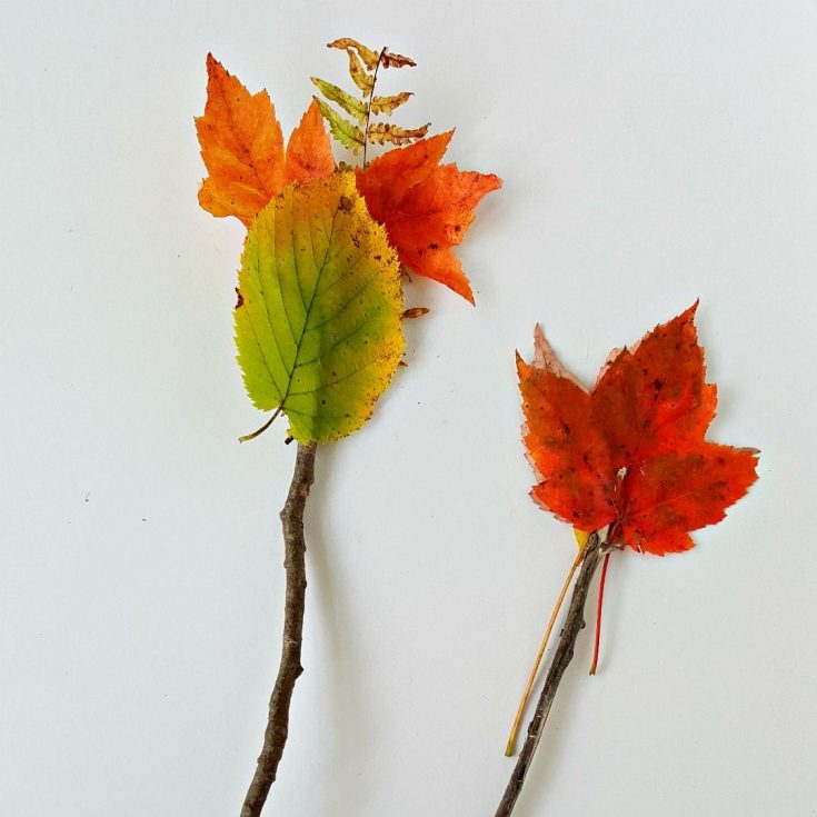Magic Wands Nature Craft for Toddlers - My Bored Toddler