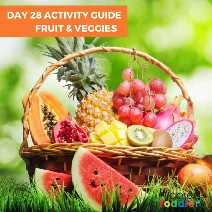 indoor activity guide for toddlers fruit and veggies - My Bored Toddler