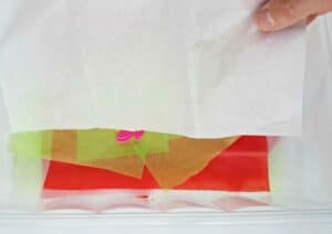 Tissue Paper Sensory Bin for Toddlers - My Bored Toddler