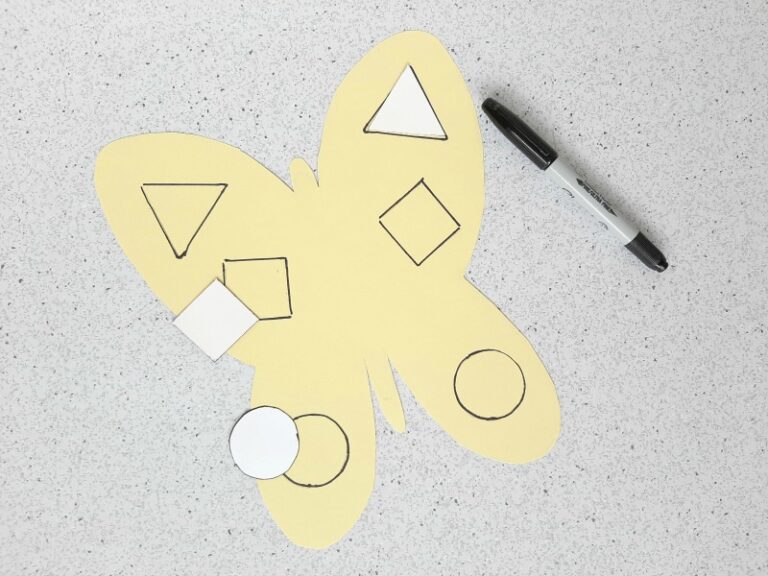 Butterfly Kite Toddler Craft - My Bored Toddler