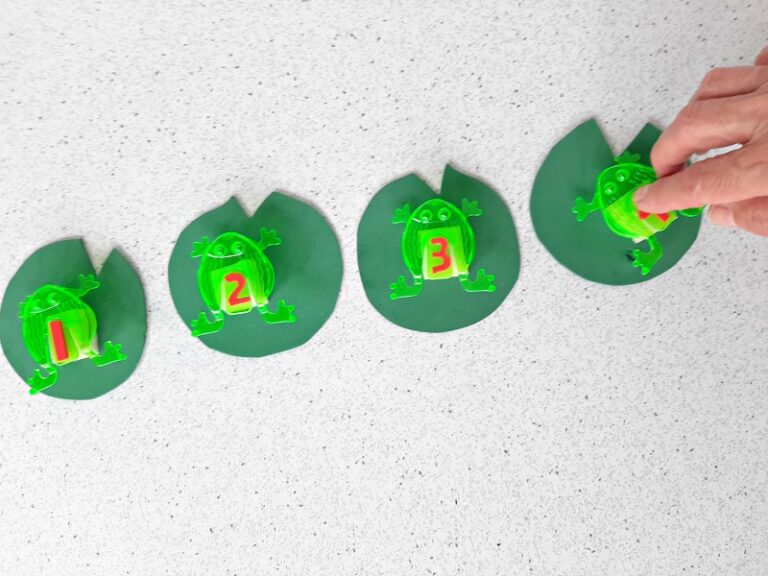 Bouncing Frogs Sensory Activity - My Bored Toddler