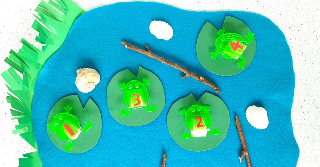 Bouncing Frogs Sensory Activity - My Bored Toddler