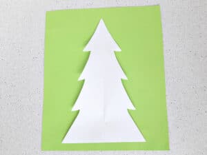 Christmas Tree Paper Craft for Toddlers - My Bored Toddler