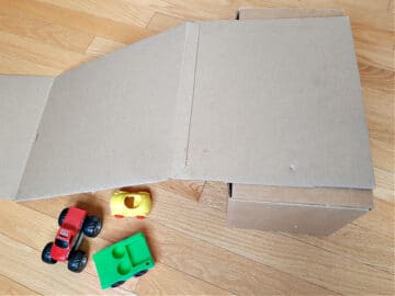 Tunnels and Ramps with Toy Cars - My Bored Toddler