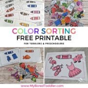 Color Activities For Toddlers - play based color activities - My Bored ...
