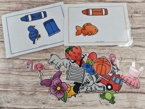 Color Matching Free Printable For Toddlers - My Bored Toddler