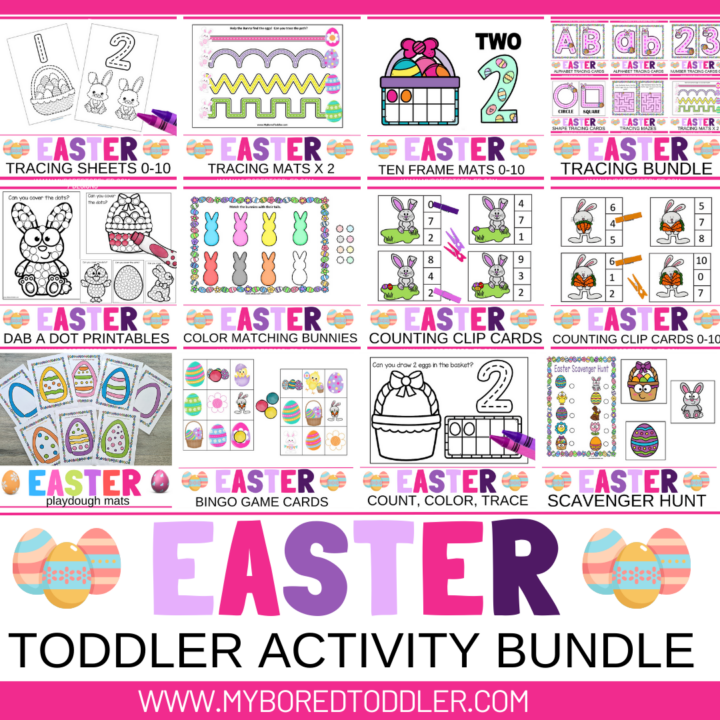FREE PRINTABLE Easter Dot Sheets for Toddlers & Preschoolers - My Bored ...