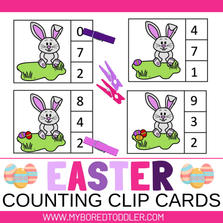Easter Printable Pack - My Bored Toddler Easter Fun!