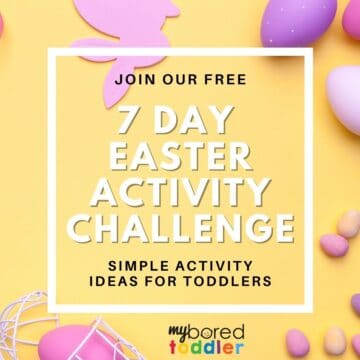 Easy Easter Egg Color Sorting Activity for Toddlers - My Bored Toddler