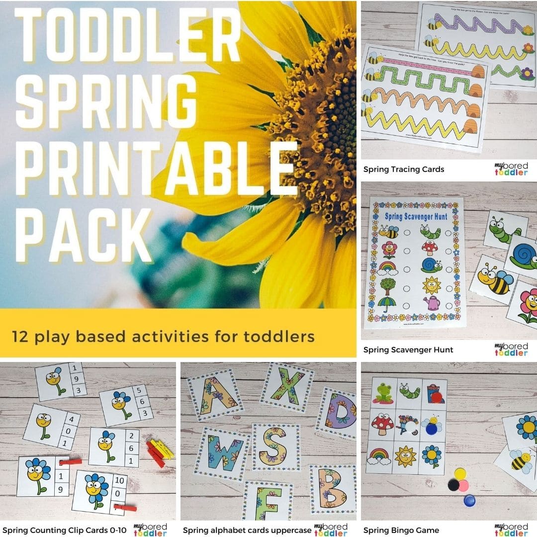 Spring Activities for Toddlers Archives - My Bored Toddler