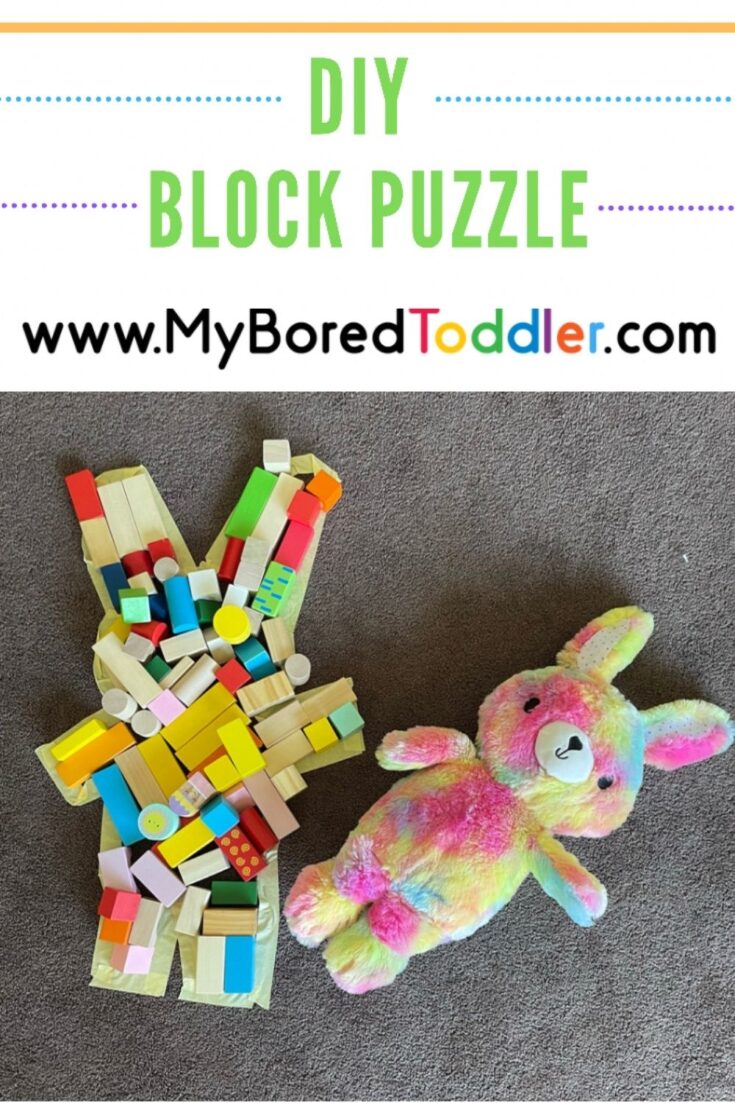 Block Puzzle - Easy Toddler Activity - My Bored Toddler Easy Toddler ...