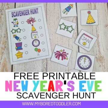 FREE PRINTABLE New Year's Eve Dot Printables for Toddlers ...